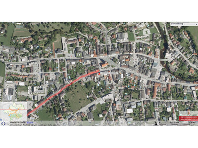 Die Bahnhofstraße Perg - rechte Seite - Forum OÖ Geschichte